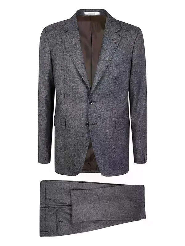 Tagliatore Notched Single-breasted Wool Suit
