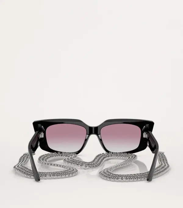 JIMMY CHOO Studded Acetate Sunglasses