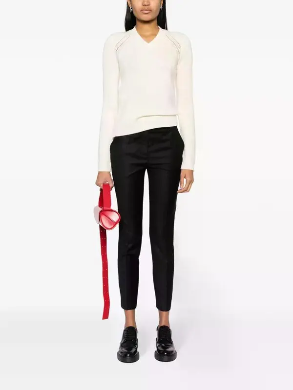 Barbara Bui V-neck Ladder-stitch Jumper