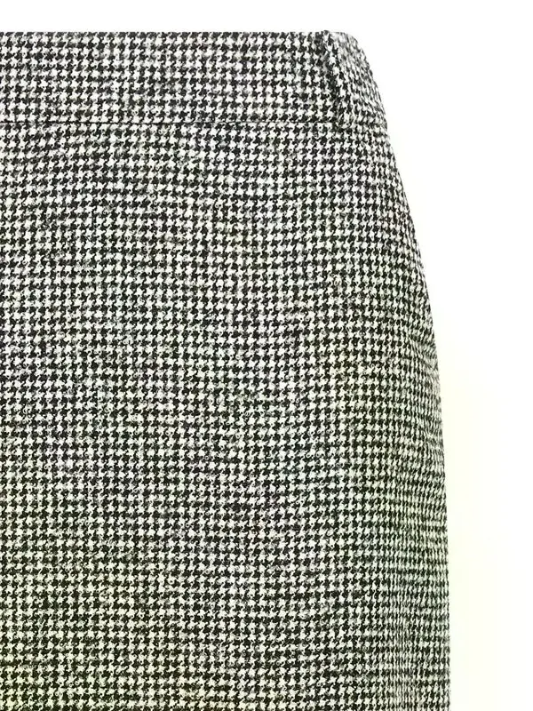Ermanno Scervino Houndstooth Midi Skirt