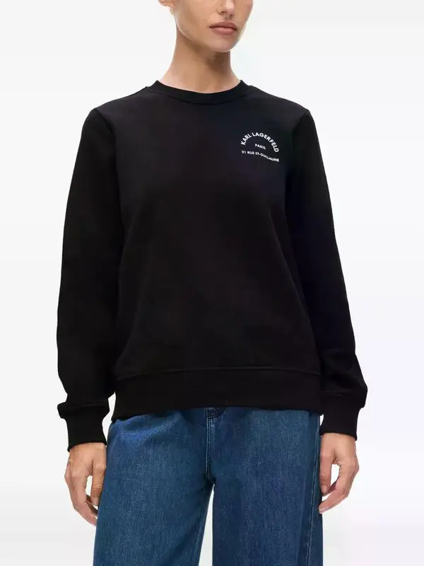 Karl Lagerfeld Rue St-guillaume Crew Neck Sweater