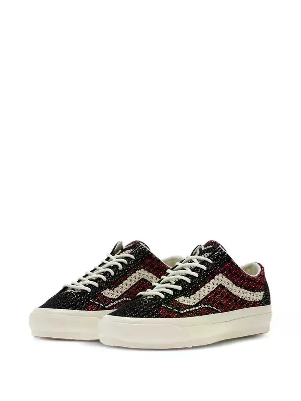 VANS Old Skool Check-pattern Lace-up Sneakers