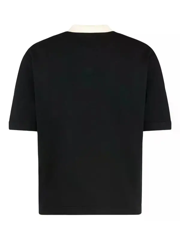 MR. SATURDAY Short-sleeve Embroidered Polo Shirt