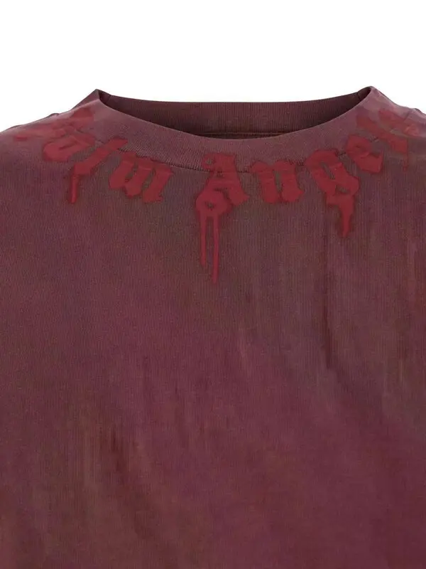 Palm Angels Neck-logo T-shirt