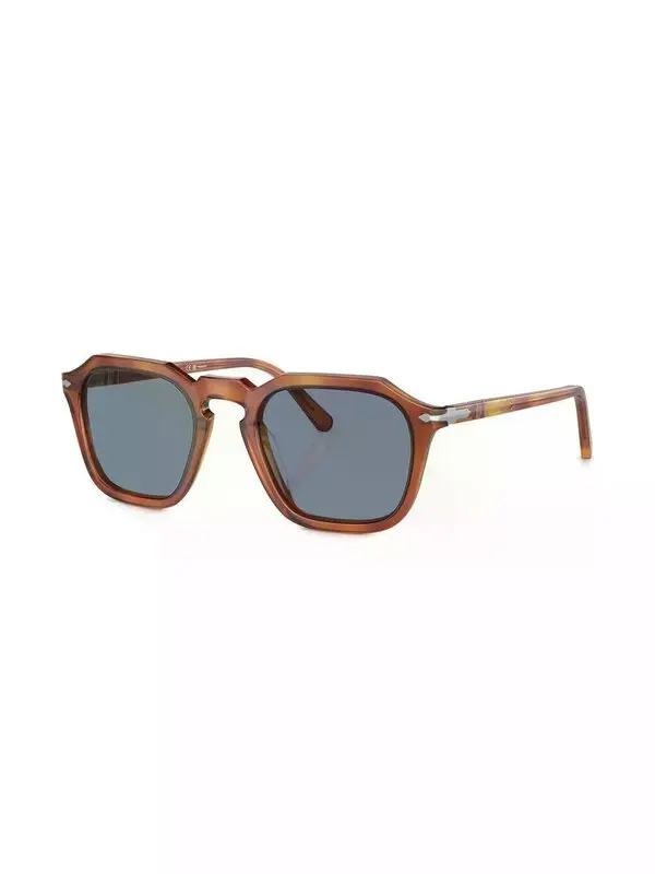 Persol Square Frame Sunglasses - Brown