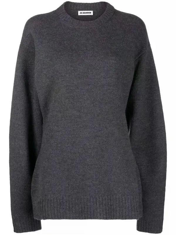 JIL SANDER Crew Neck Wool Jumper