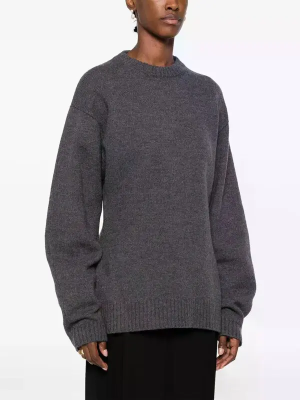 JIL SANDER Crew Neck Wool Jumper