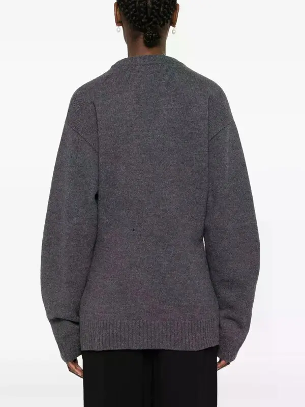 JIL SANDER Crew Neck Wool Jumper