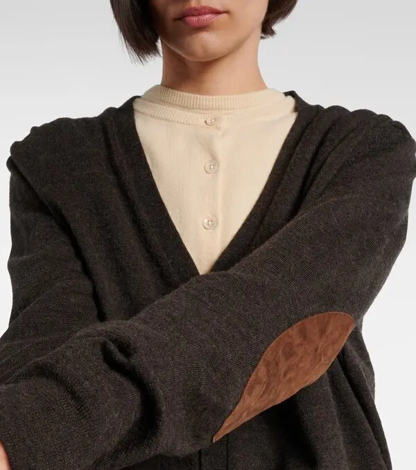 MAISON MARGIELA Four Stitches Wool Cardigan