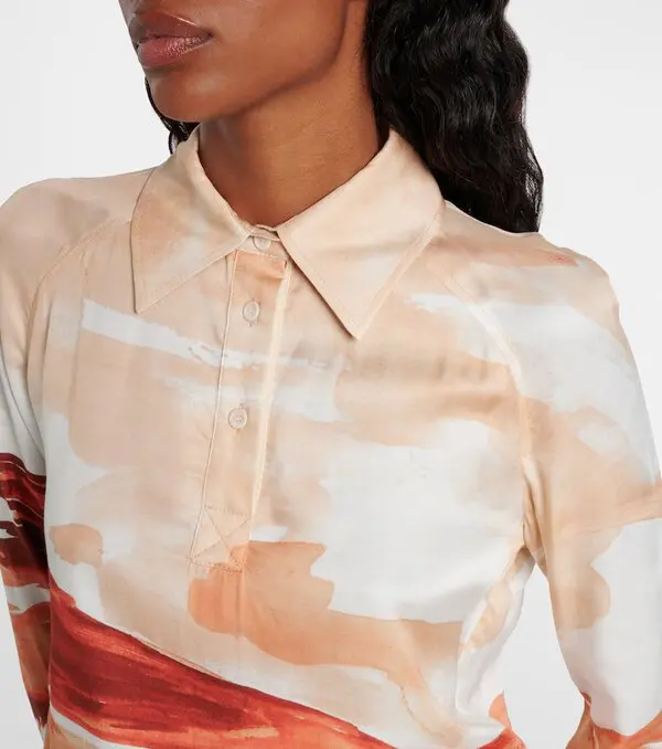 JW Anderson Printed Polo Shirt