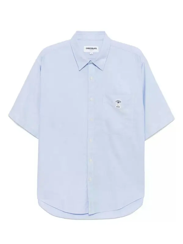 CHOCOOLATE Short-sleeved Shirt - Blue
