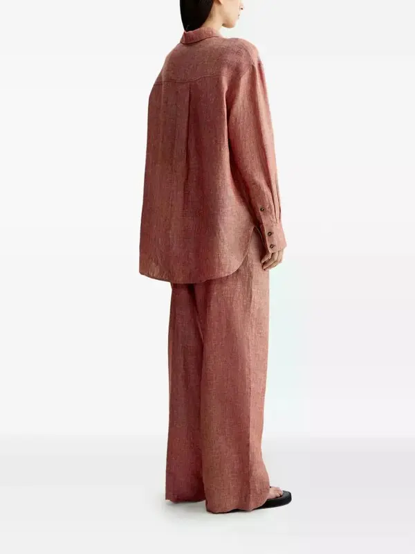 12 STOREEZ Linen Trousers With Drawstring Waistband