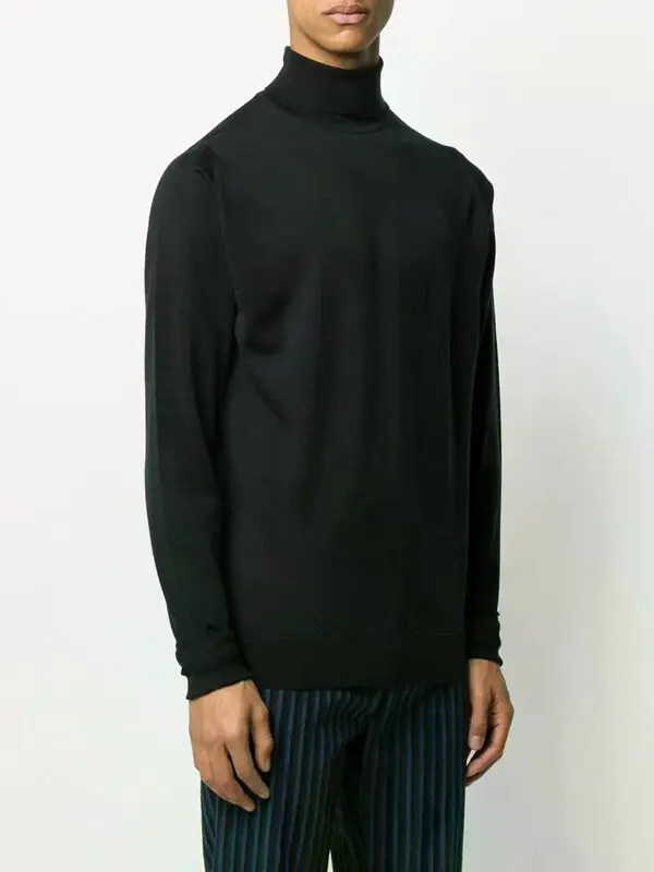 John Smedley Virgin Wool Roll Neck Jumper