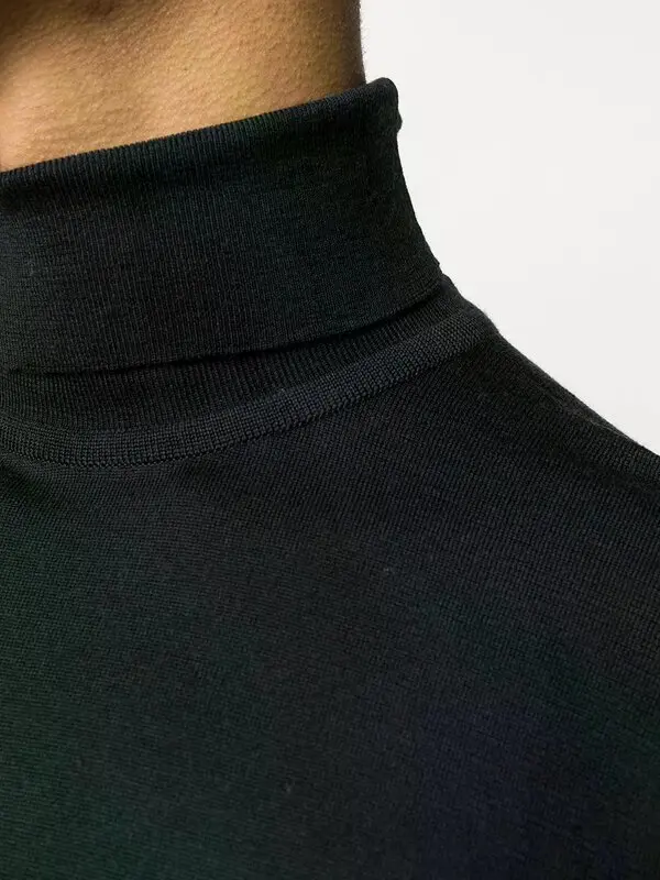 John Smedley Virgin Wool Roll Neck Jumper