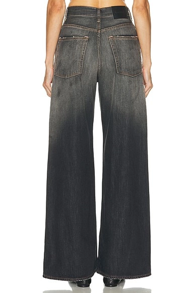 Acne Studios 2022 Trafalgar Wide Leg Jean - Black