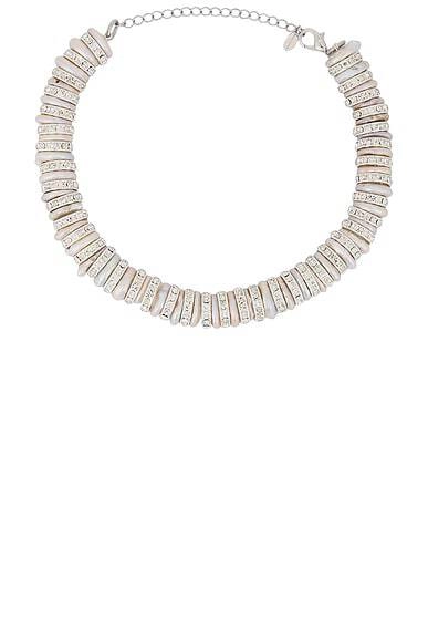 Magda Butrym Crystal Necklace - Silver