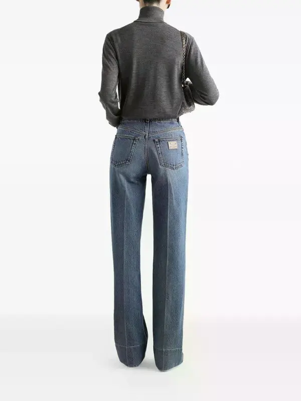 Dolce & Gabbana Logo Plaque Jeans