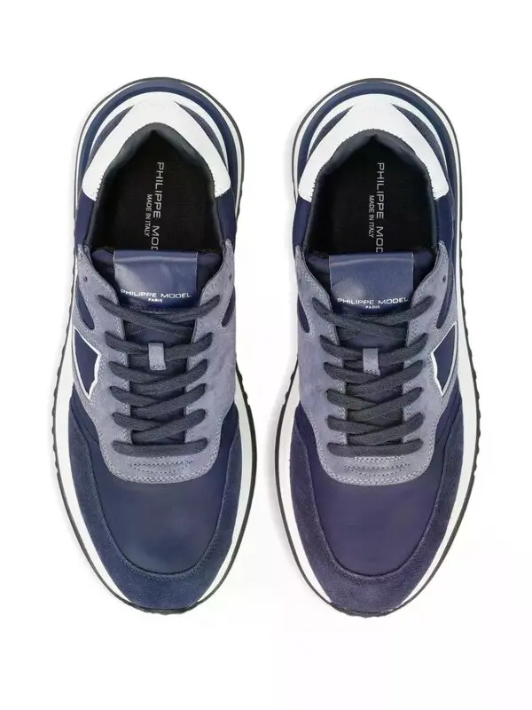 Philippe Model Mesh Panelled Sneakers - Blue
