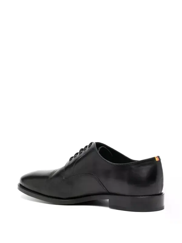 Paul Smith Almond Toe Leather Derby Shoes