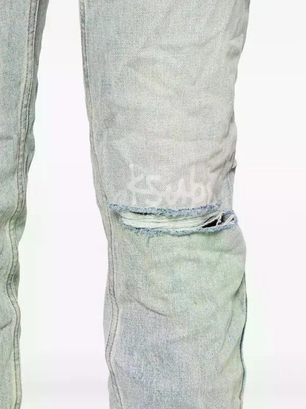 Ksubi Distressed Knee Detail Jeans