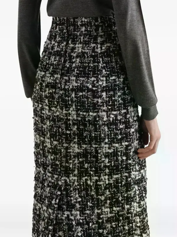 Dolce & Gabbana Midi Tweed Skirt