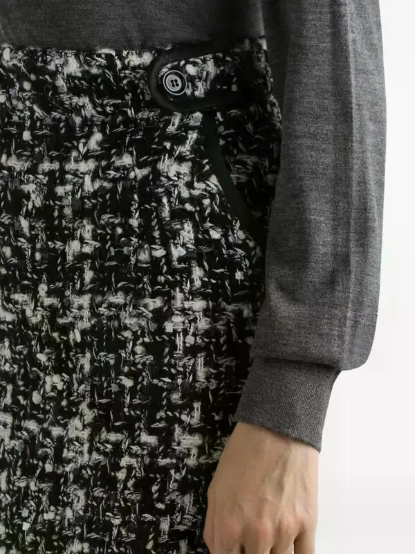 Dolce & Gabbana Midi Tweed Skirt