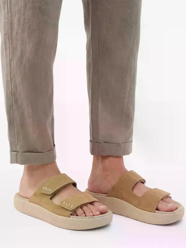 VEJA Etna Double-strap Suede Sandals