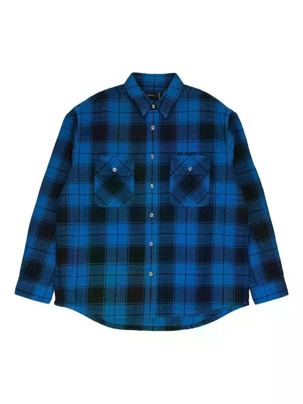 PURPLE BRAND Plaid Shirt