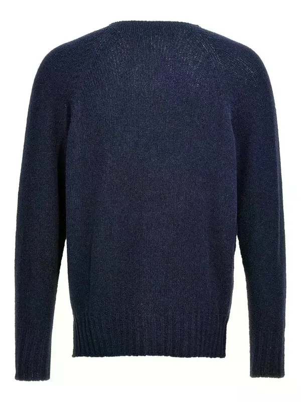 MA'RY'YA V-neck Cotton Sweater