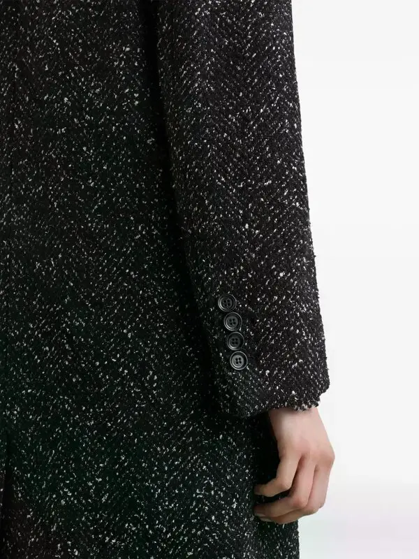 Dolce & Gabbana Herringbone Double-breasted Coat