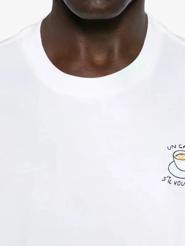 Maison Labiche Café Popincourt Embroidered T-shirt