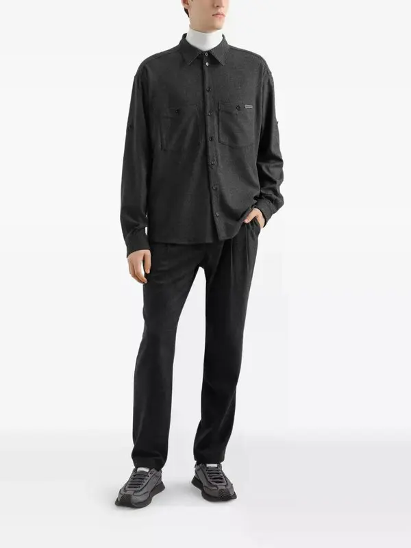 Dolce & Gabbana Drawstring Track Pants - Grey