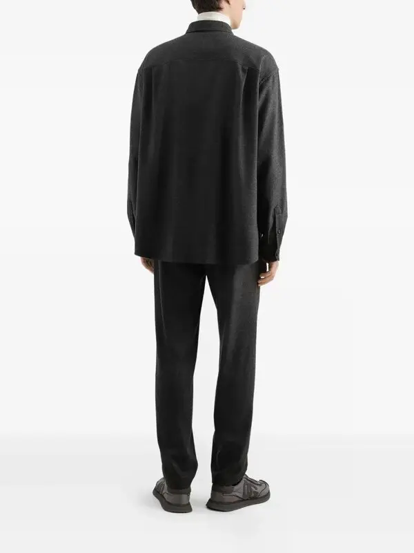 Dolce & Gabbana Two-pockets Wool Shirt