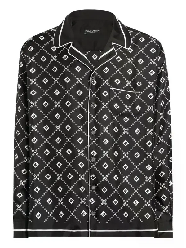 Dolce & Gabbana Geometric-pattern Shirt