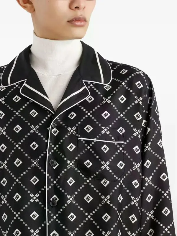 Dolce & Gabbana Geometric-pattern Shirt