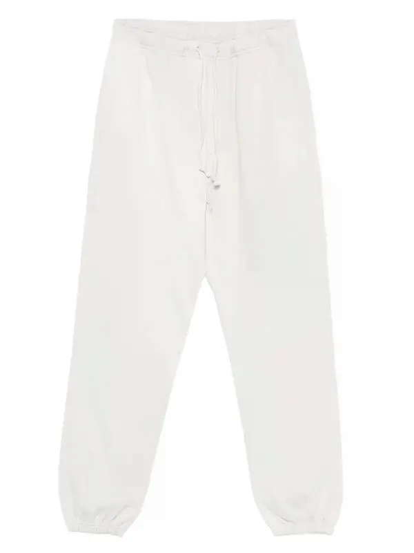 Y3 Cotton Drawstring Trousers With Elasticated Cuffs