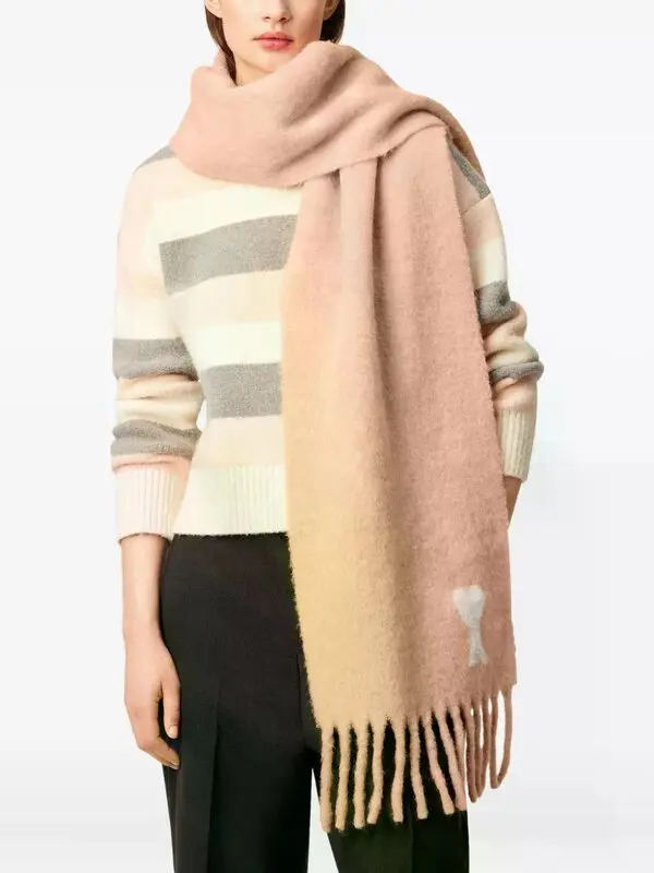 AMI Paris Off De Coeur Scarf