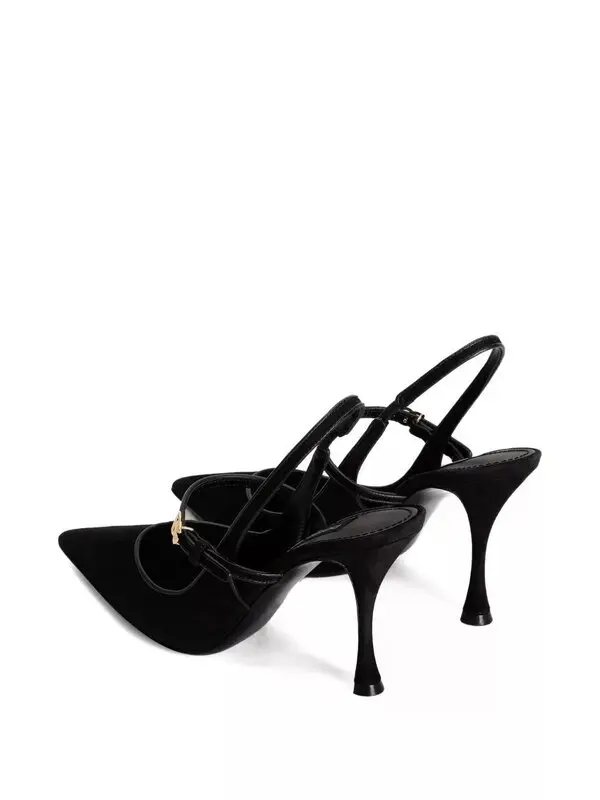 Dolce & Gabbana Slingback Pumps With Dg Logo Detail