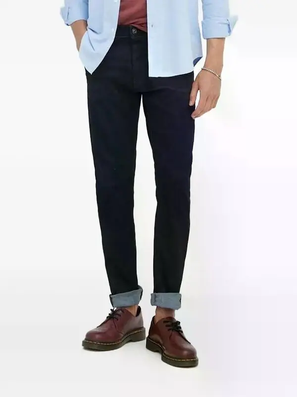G-star Raw Embroidered Slim-fit Jeans - Blue