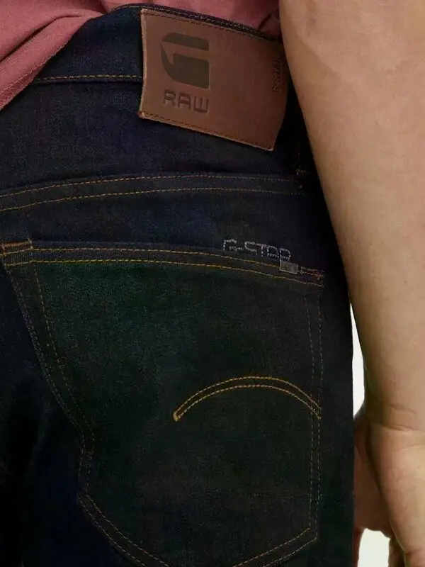 G-star Raw Embroidered Slim-fit Jeans