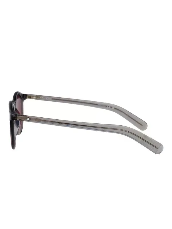 Montblanc Mb0353s Round-frame Sunglasses