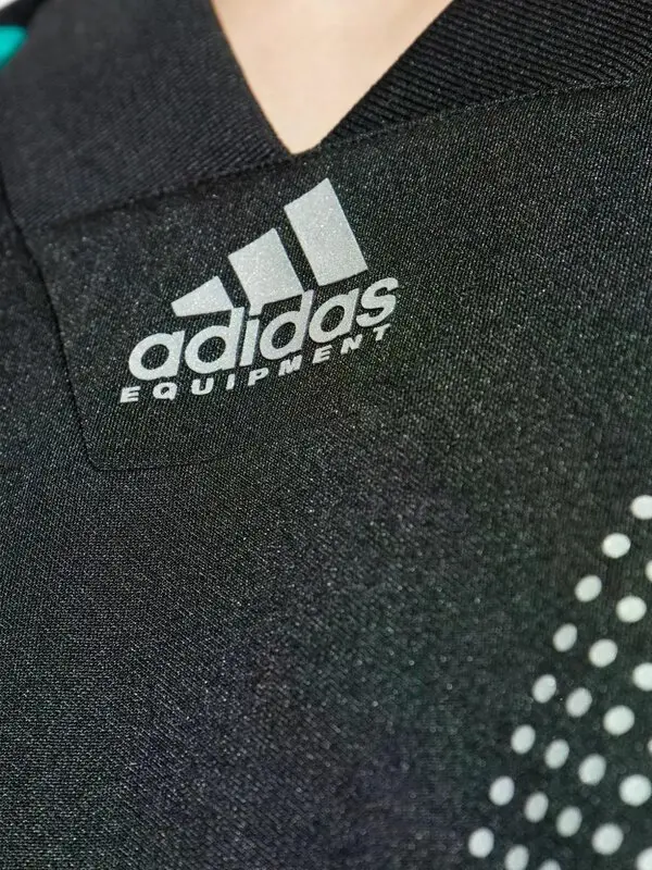 Adidas Eqt Colour-block Dot-print Jersey