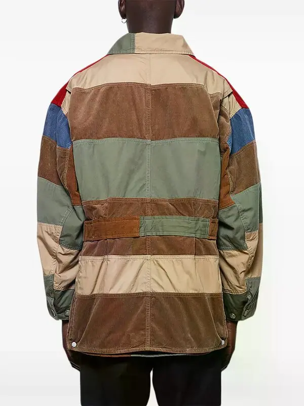 SAINT MXXXXXX Patchwork Shirt Jacket