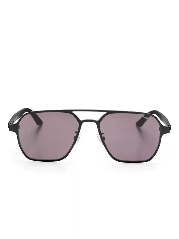 Montblanc Pilot Frame Sunglasses - Black