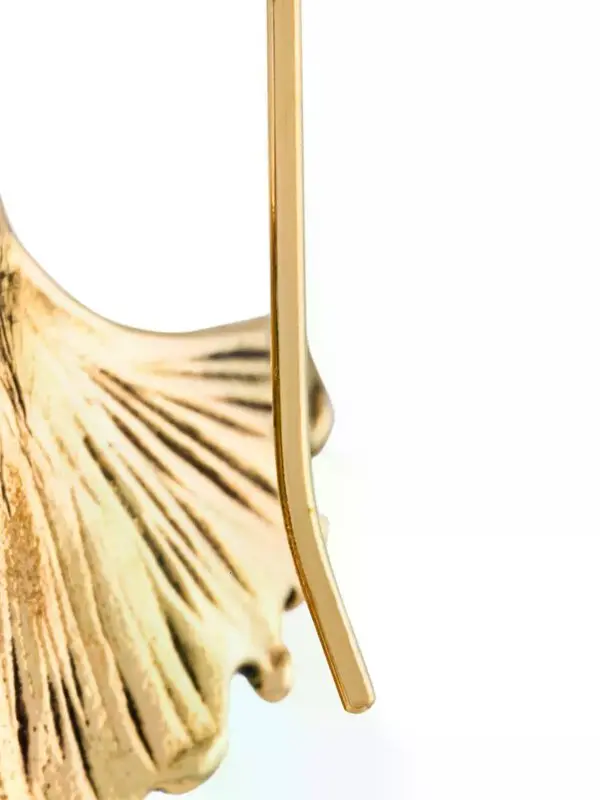 AURÉLIE BIDERMANN Ginkgo Leaf Earrings