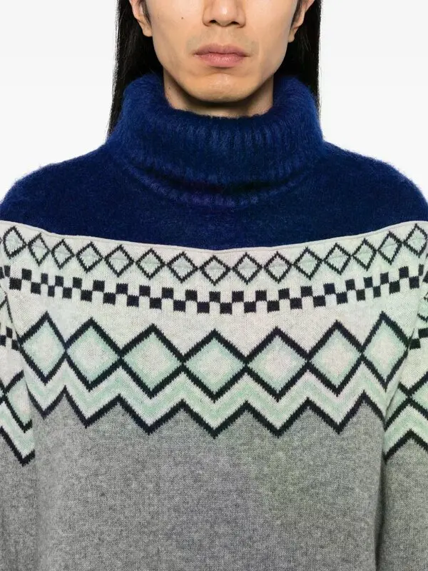Facetasm Contrasting Panel Jumper