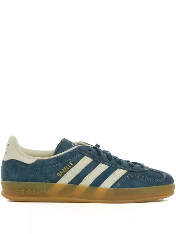 Adidas Gazelle Indoor Three-stripe Sneakers - Blue