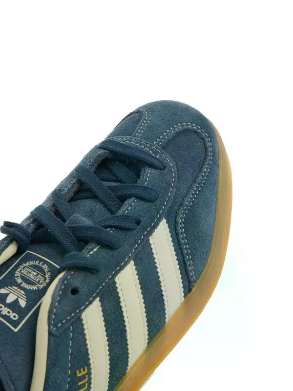 Adidas Gazelle Indoor Three-stripe Sneakers - Blue