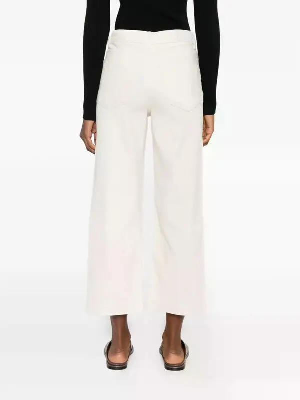 Marc O'polo Cropped Cuffed Trousers