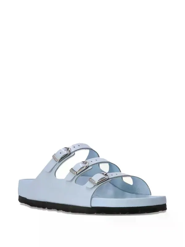 BIRKENSTOCK Florida Fresh Triple-buckle Flat Sandals - Blue